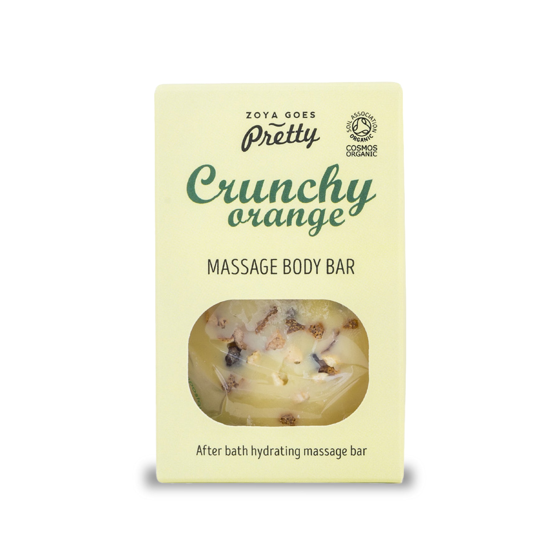 Organic Solid Body Moisturizer Crunchy Orange